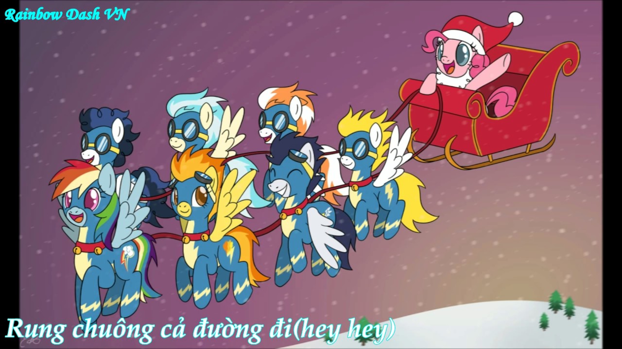 [vietsub]"Rainbow Dash"Jingle Bells-MLP Christmas - YouTube