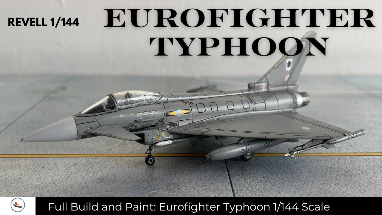 Eurofighter Typhoon / RAF Coningsby / Revell / 1/144 scale / Assembly ...