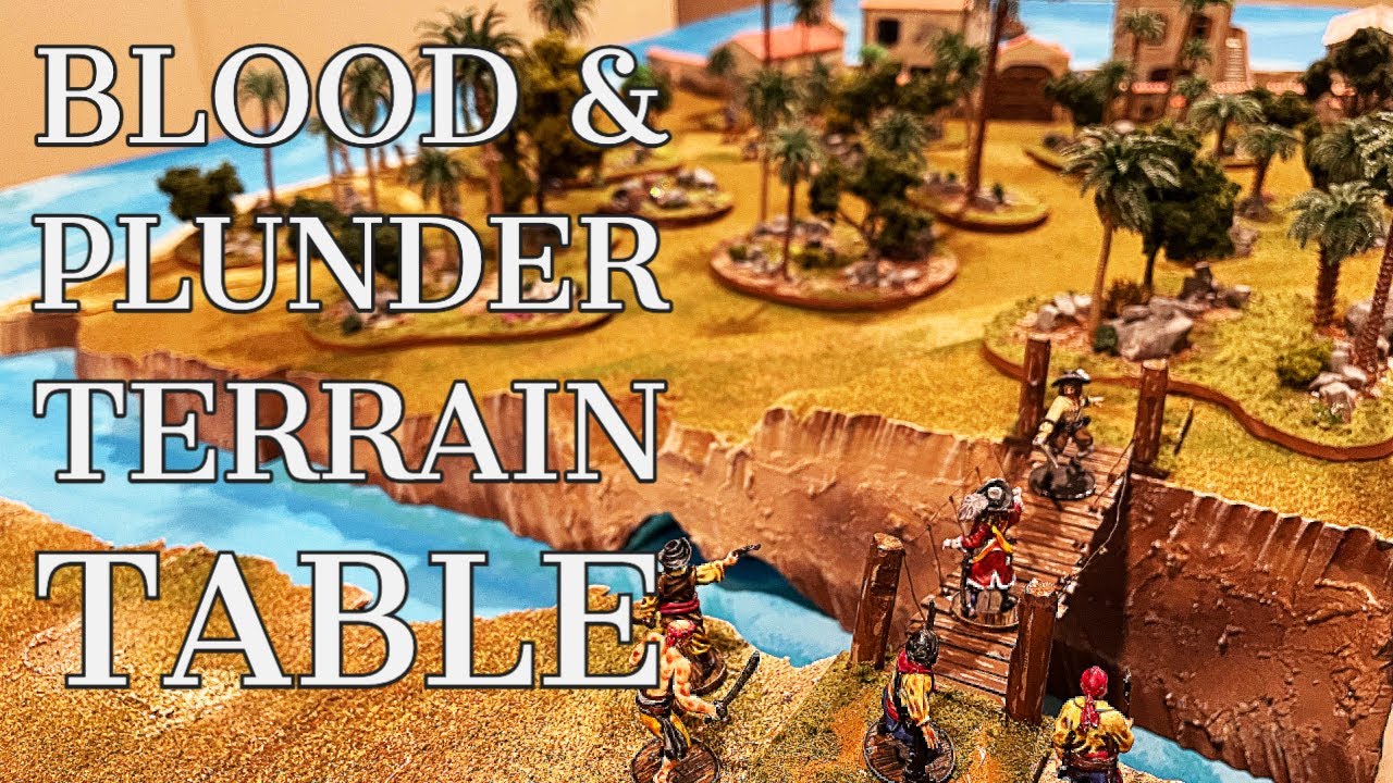 Blood & Plunder Terrain Table | Project Build - YouTube