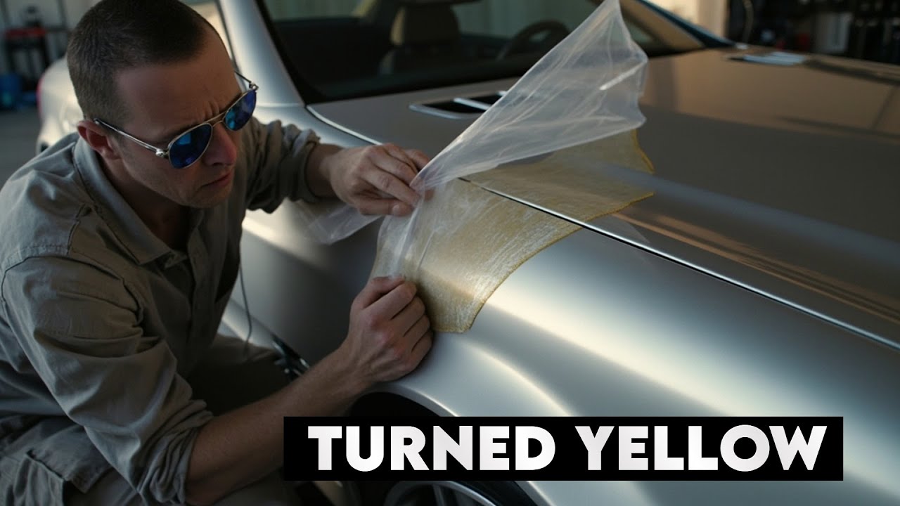 SECRET to removing Clear Bra, Wrap or Vinyl! Removing Clear Bra on a 12 ...