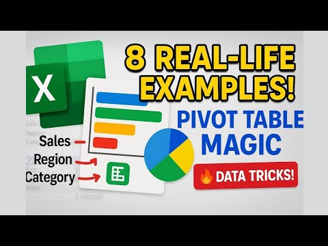 8 Real-Life Pivot Table Examples in Excel | Powerful Data Summary ...