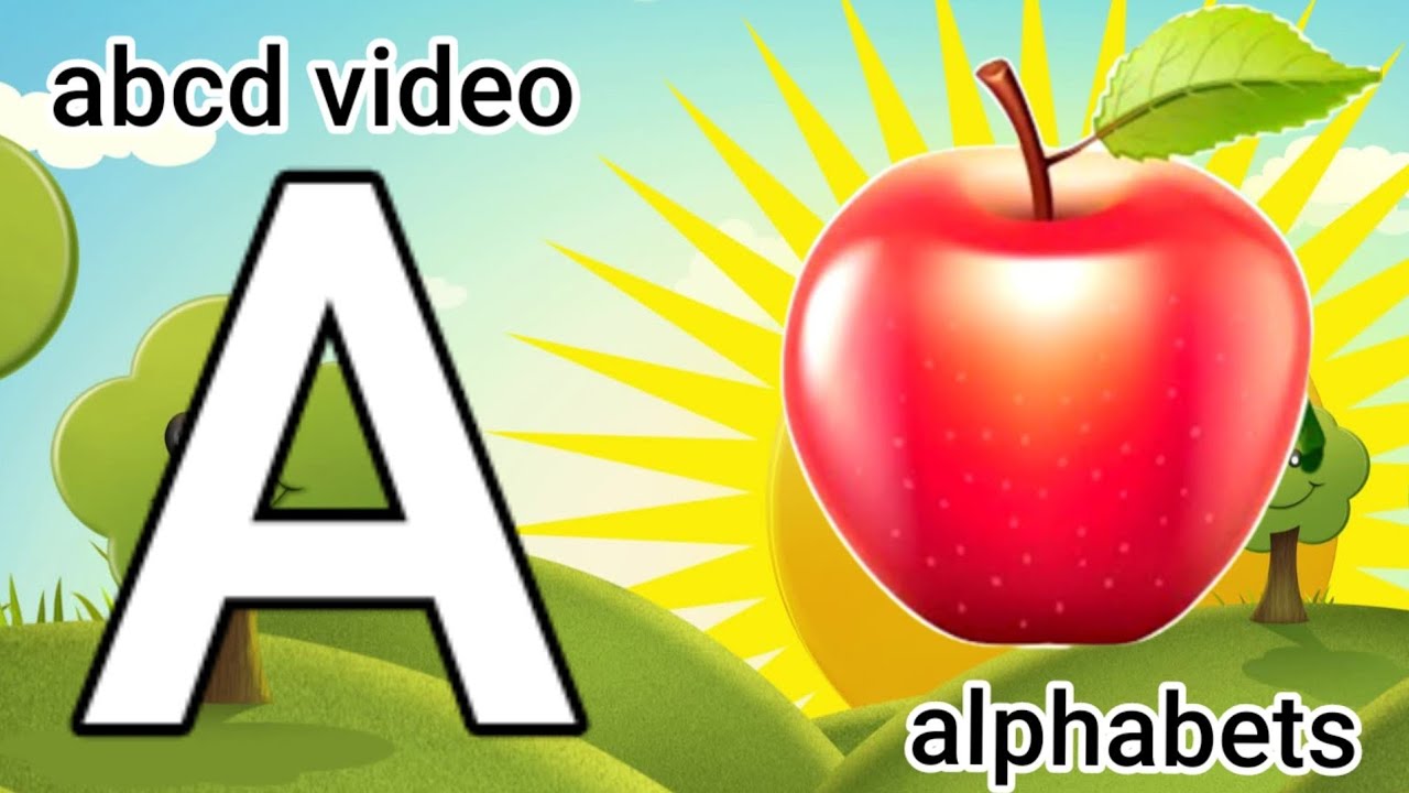 a for apple song||abcd||abcd song||abcd rhymes||a for apple||phonics ...