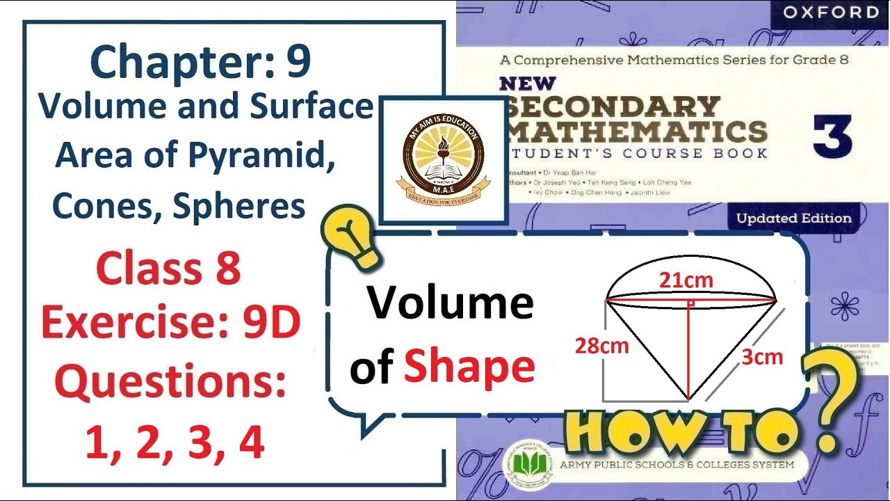 Exercise 9D Question 1, 2, 3, 4 – (Shapes) Complete solution – APS Math ...