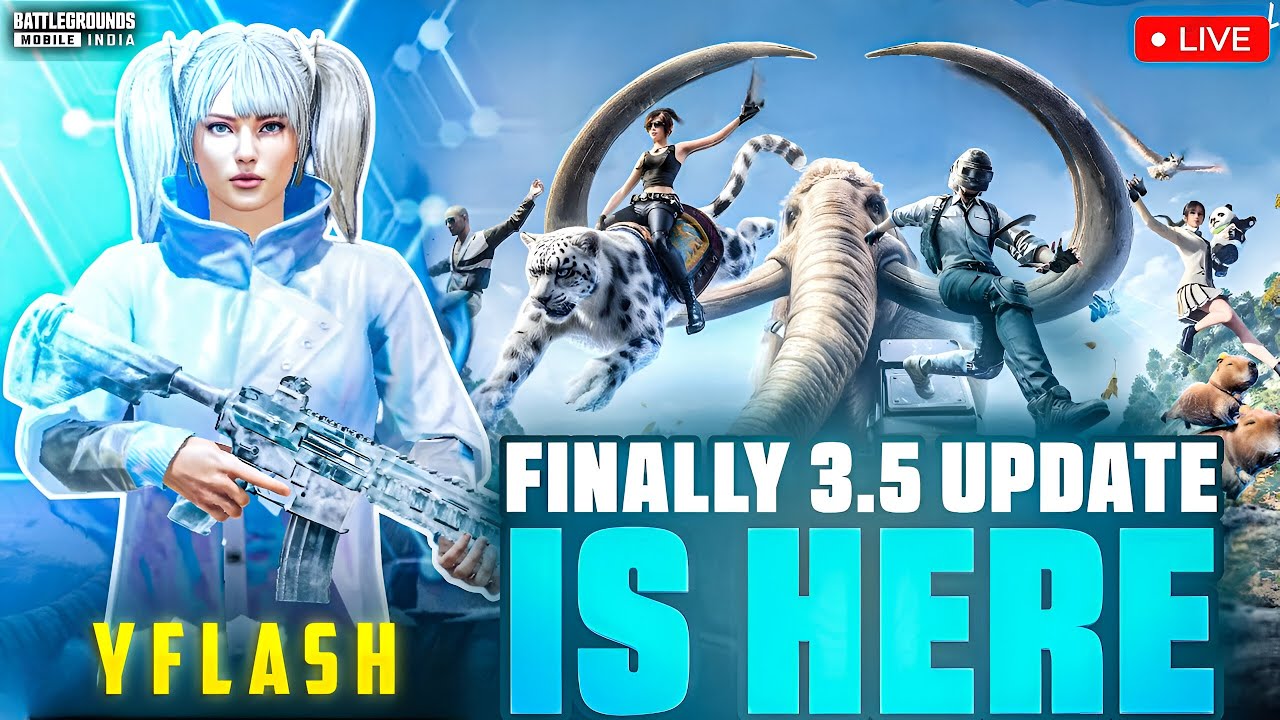 BGMI 3.5 UPDATE IS FINALLY HERE WITH NEW FEATURES! - YouTube