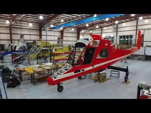 K-MAX Helicopter Build Time-lapse