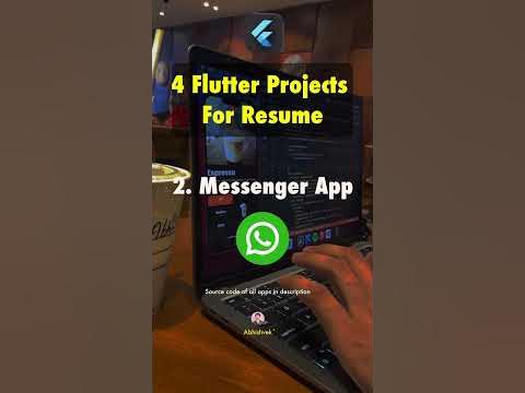 flutter projects for resume - YouTube