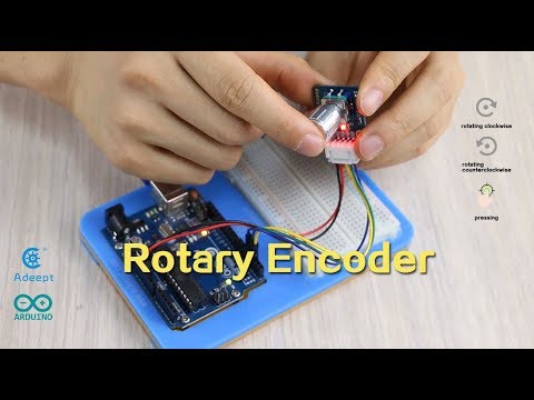 Adeept Arduino Tutorial #5 - Rotary Encoder - YouTube