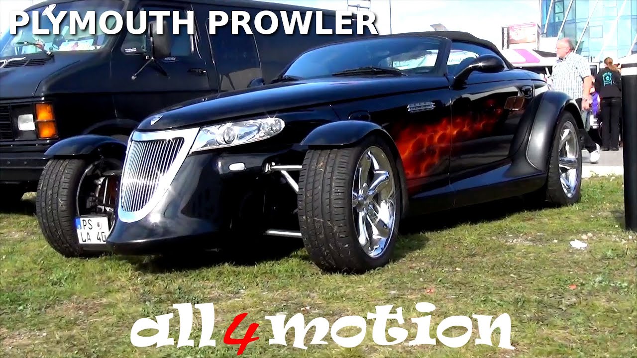 Plymouth Prowler with nice Flames at American Power Meeting 2014 - YouTube