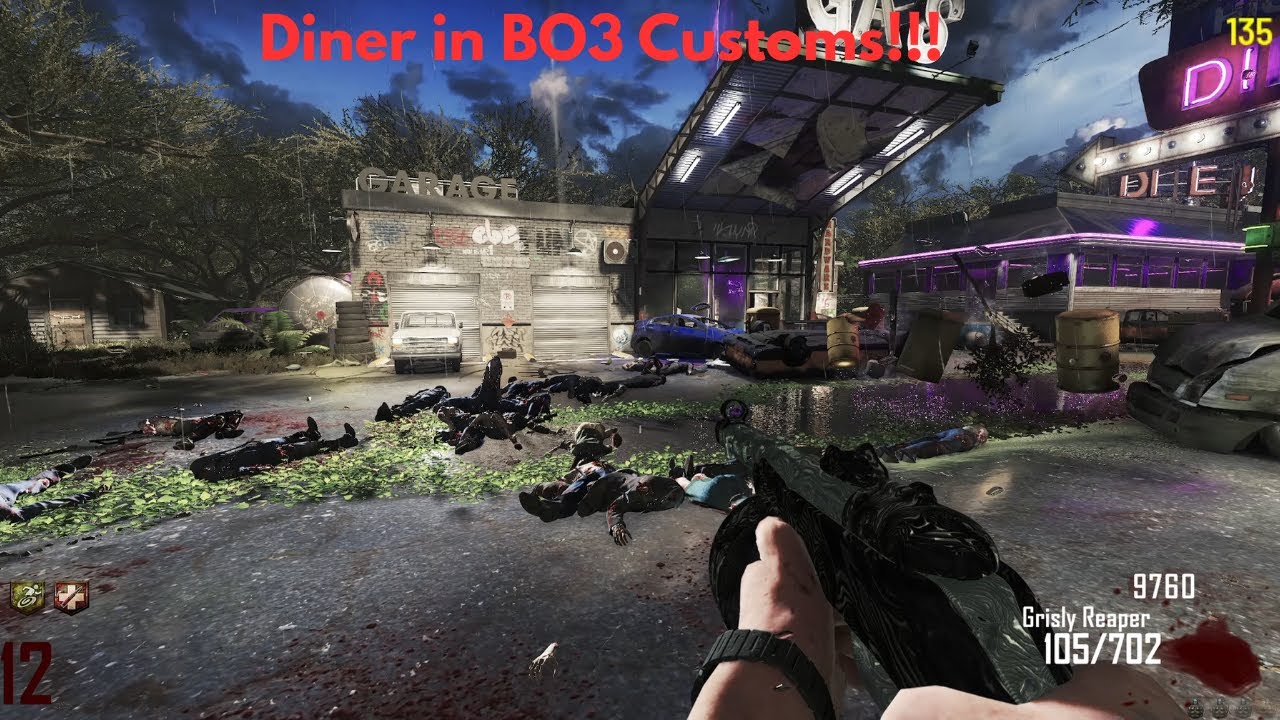 Diner Survival in BO3 is Great!! (BO3 Customs) - YouTube