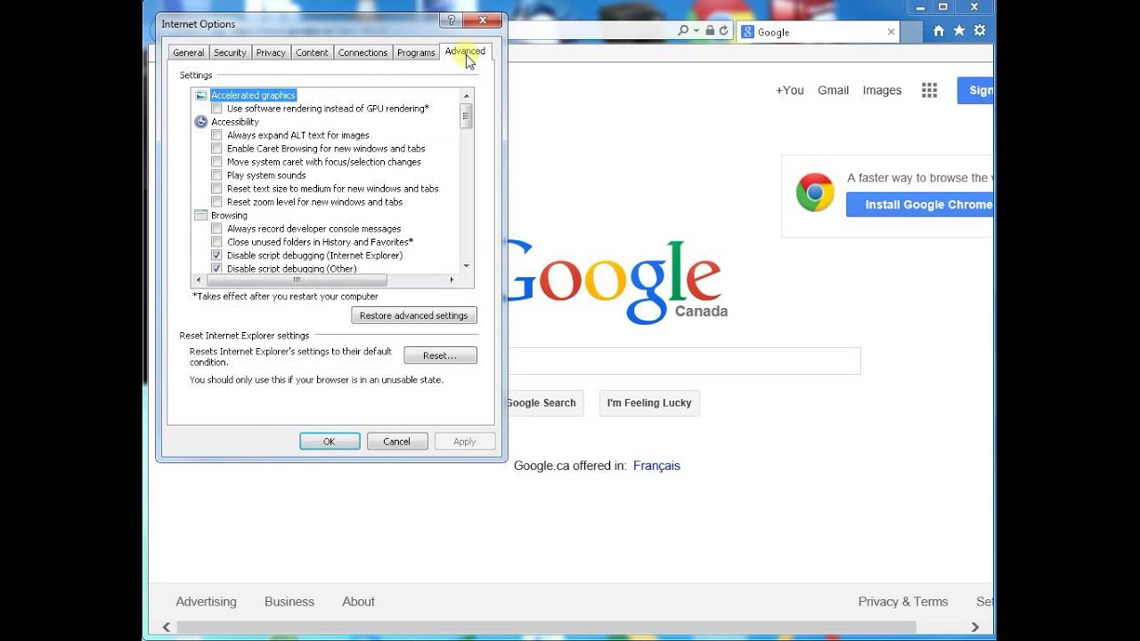 How To Reset IE Internet Explorer Settings In Windows 7 YouTube how-to-reset-ie-internet-explorer-settings-in-windows-7-youtube
