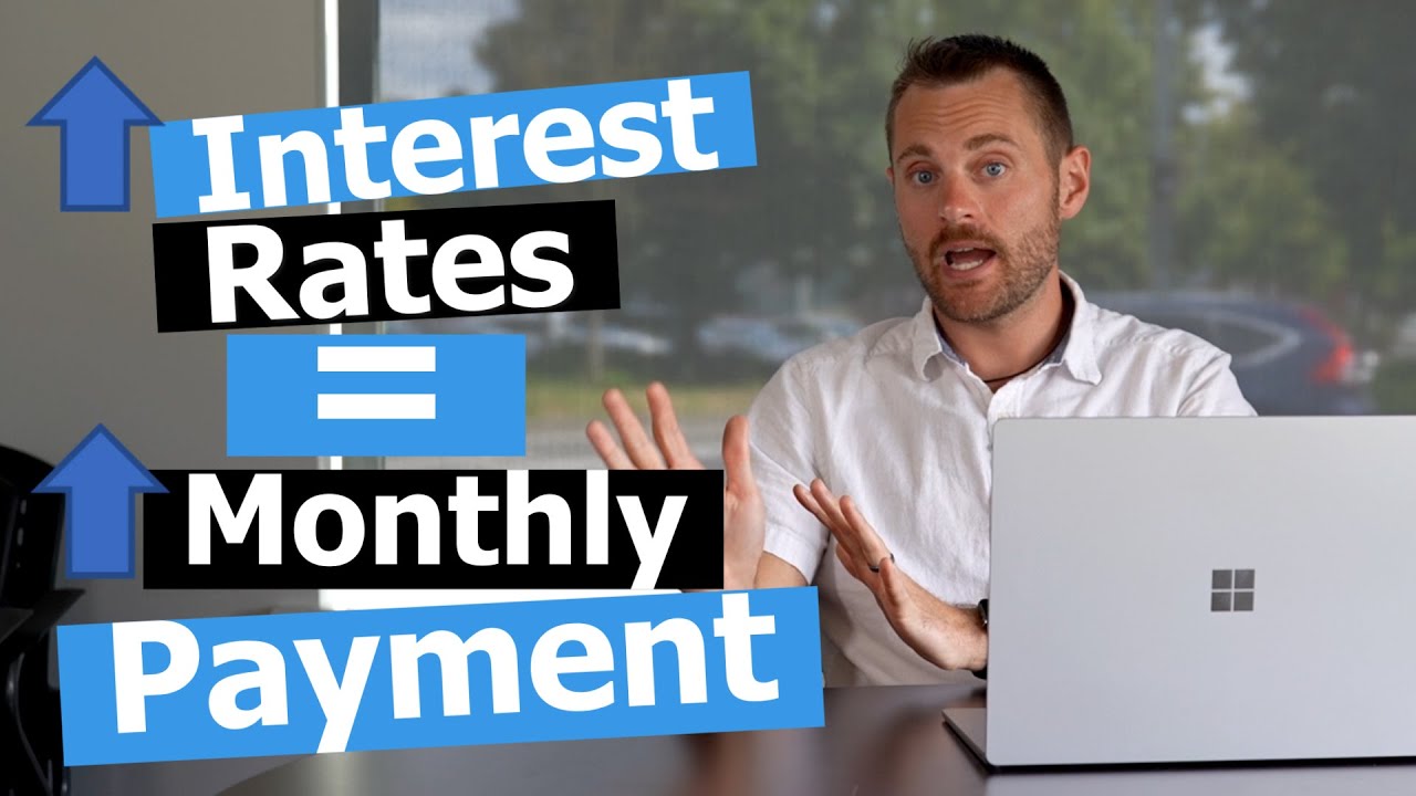 How Higher Mortgage Interest Rates Affect Monthly Payments - YouTube
