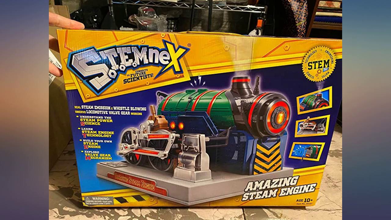 Stemnex Amazing Steam Engine review - YouTube