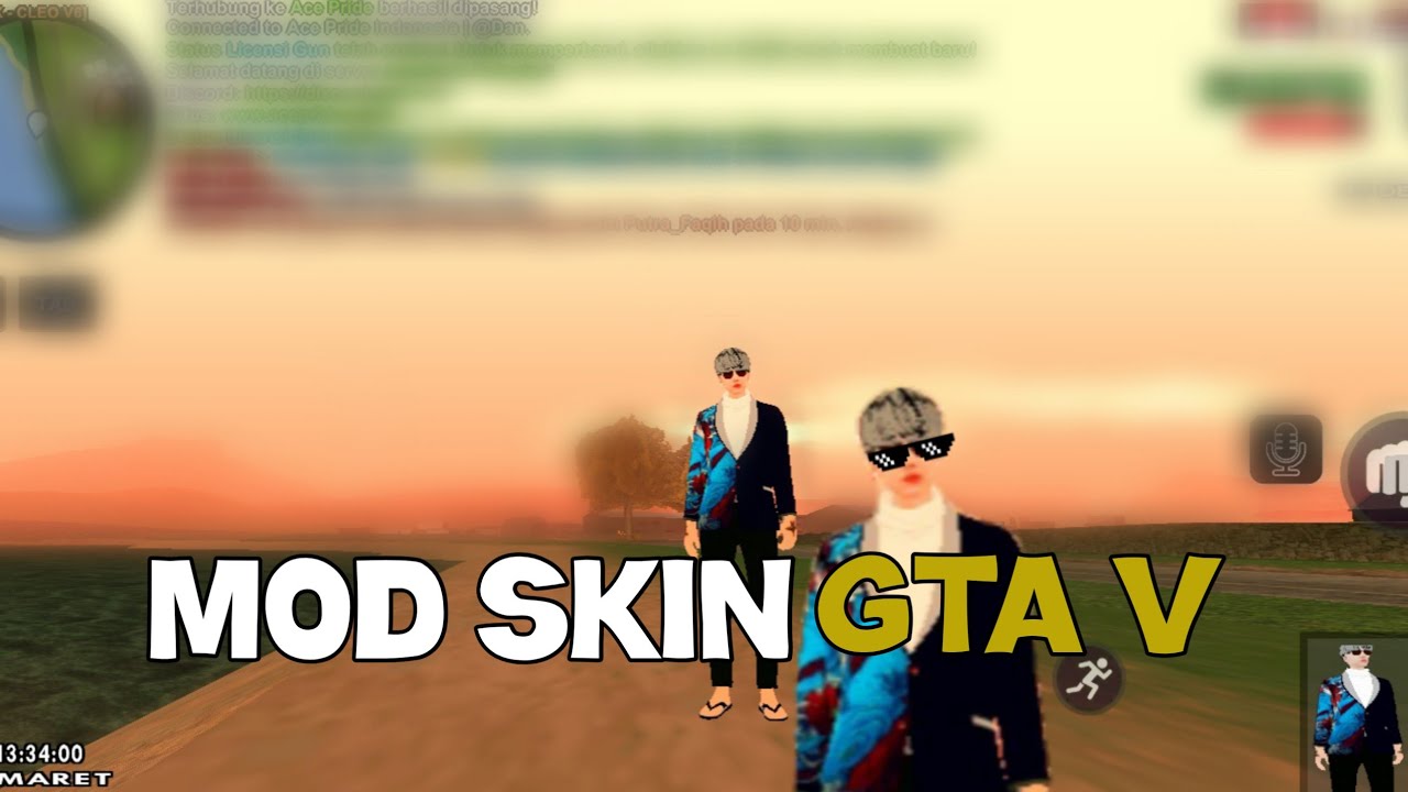 MOD SKIN GTA V FOR GTA SAMP - YouTube