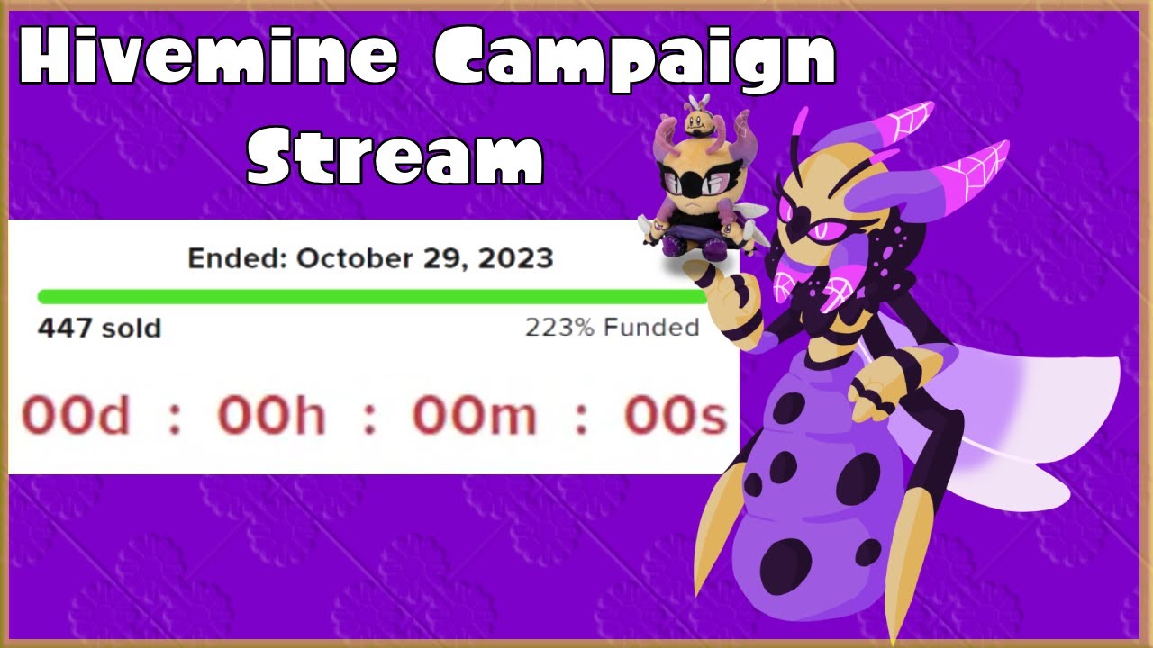RetroSpecter Streams: The Hivemine Plushie Campaign - YouTube