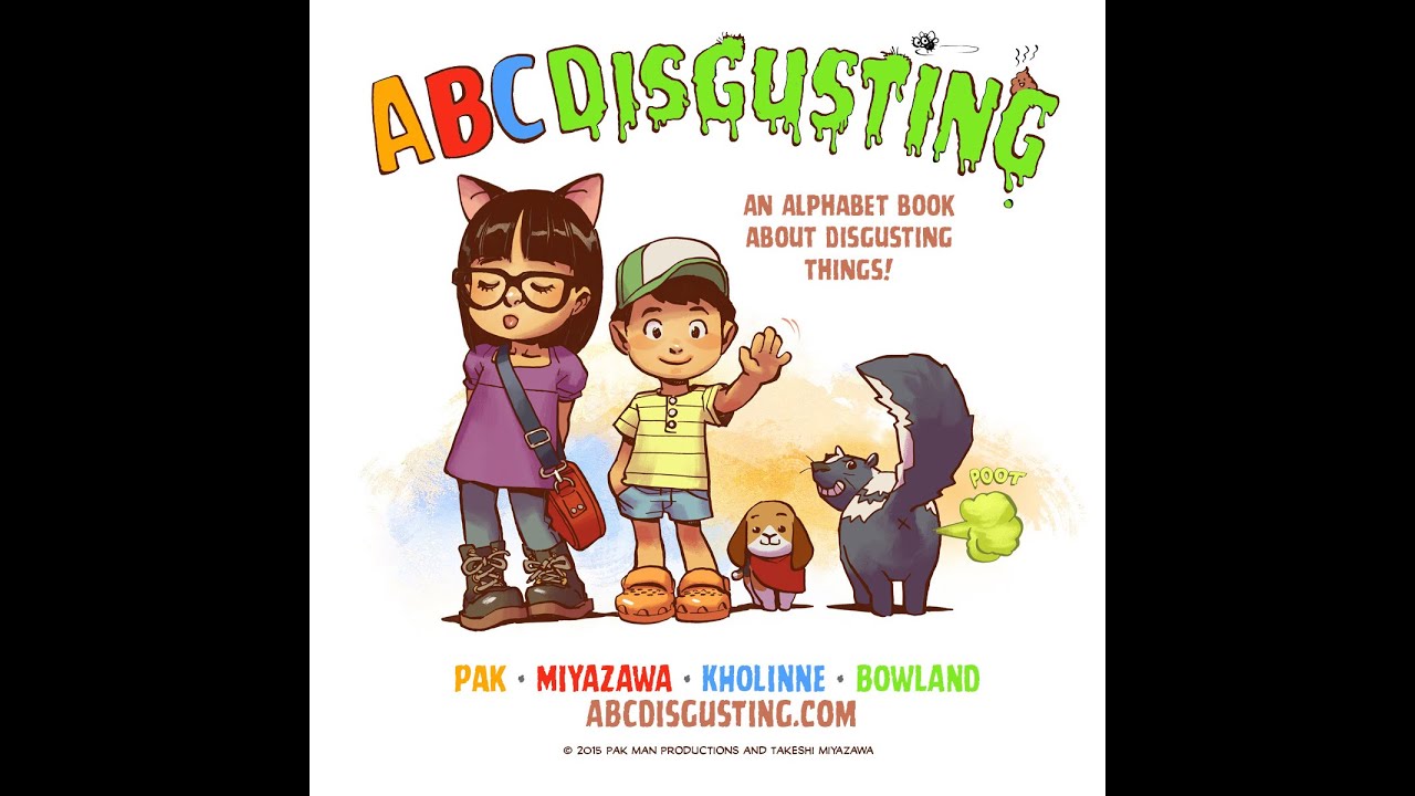 ABC Disgusting, an alphabet book about disgusting things - now on ...