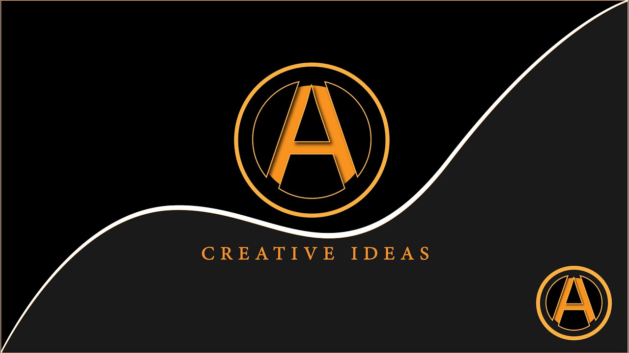 Creative Logo Ideas tutorial - 12 | | Adobe Illustrator | | Graphic ...