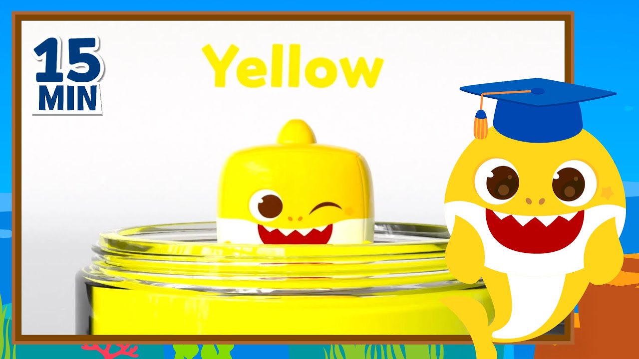 Learn Colors and Numbers with Baby Shark🦈 | Counting 1-10 | Baby Shark ...