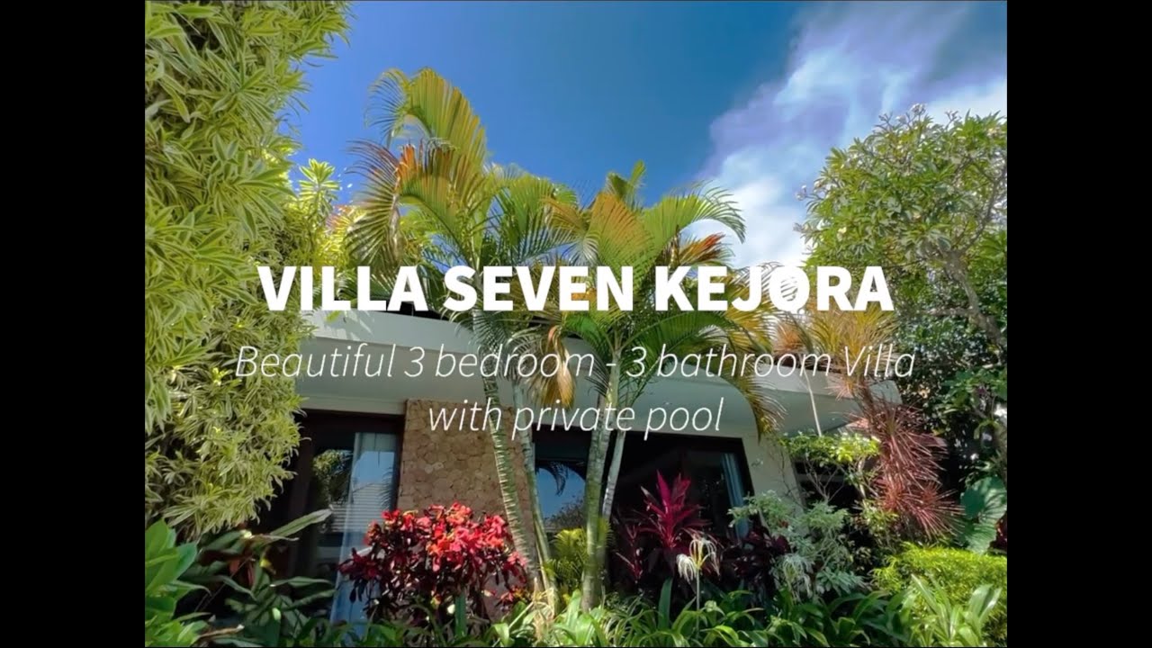 Villa Seven Kejora Cool Bali Villas - YouTube