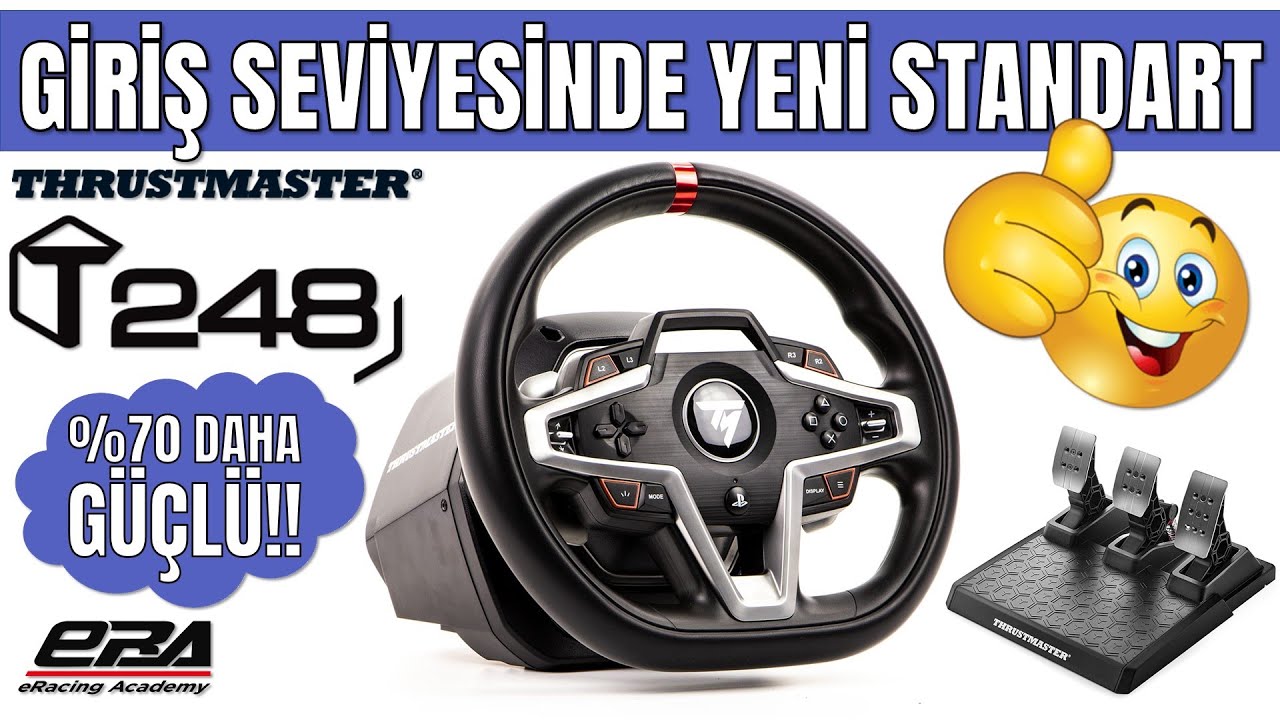 Thrustmaster T 248 iRacing Sürüş Deneyimi - YouTube