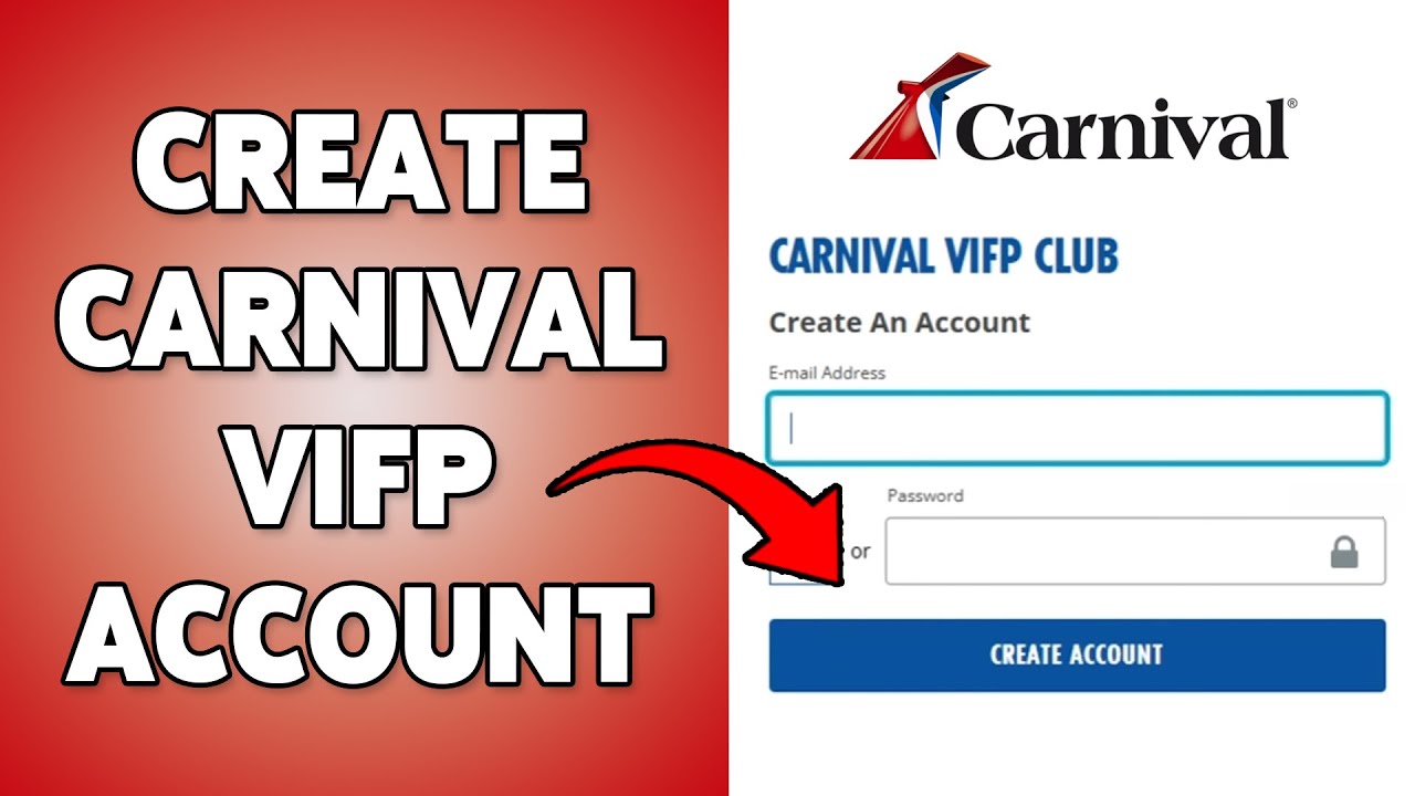 How To Create Carnival VIFP Account | Carnival Cruise Loyalty Program ...