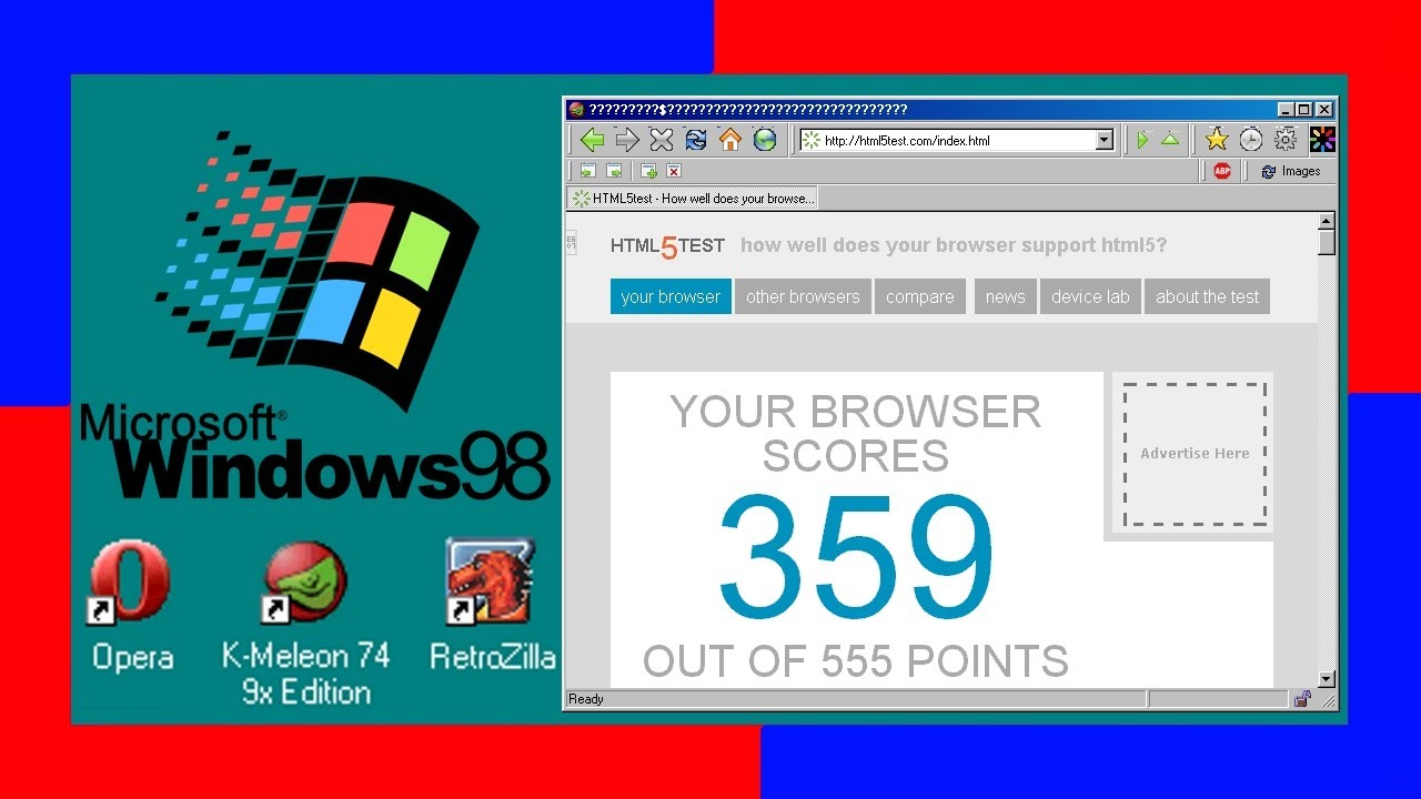 Puedes Navegar en Internet con Windows 98? - YouTube