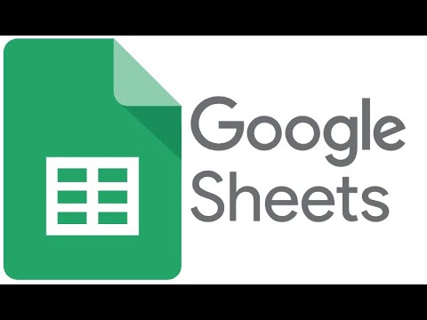 Basic overview of Google Sheets - YouTube