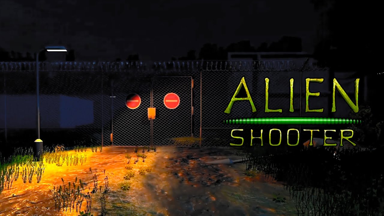 🐊 Alien Shooter 3D - 1 level (made in Blender & Unity) - YouTube