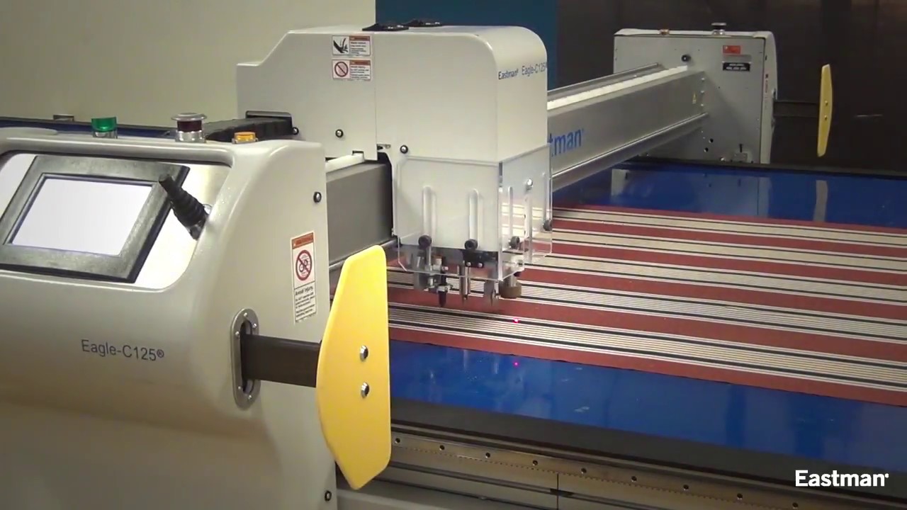 Eastman visionPRO pattern matching for stripes, plaids, florals - YouTube