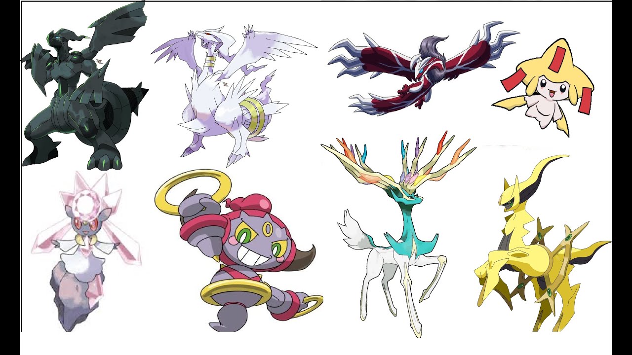 Pokemon XY Coleccion shiny 720 pokemon Zekrom, Reshiram, Xerneas ...