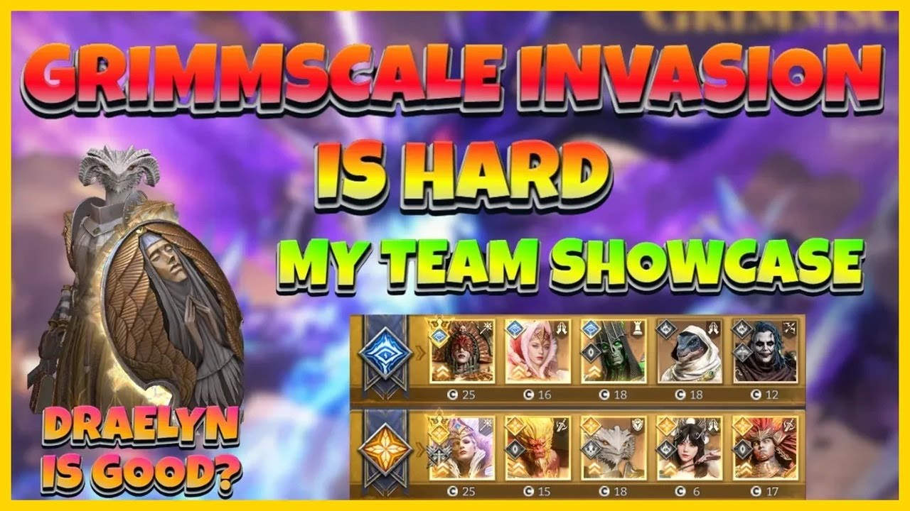 Grimmscale Invasion is Hard as expected | My Team Showcase feat ...