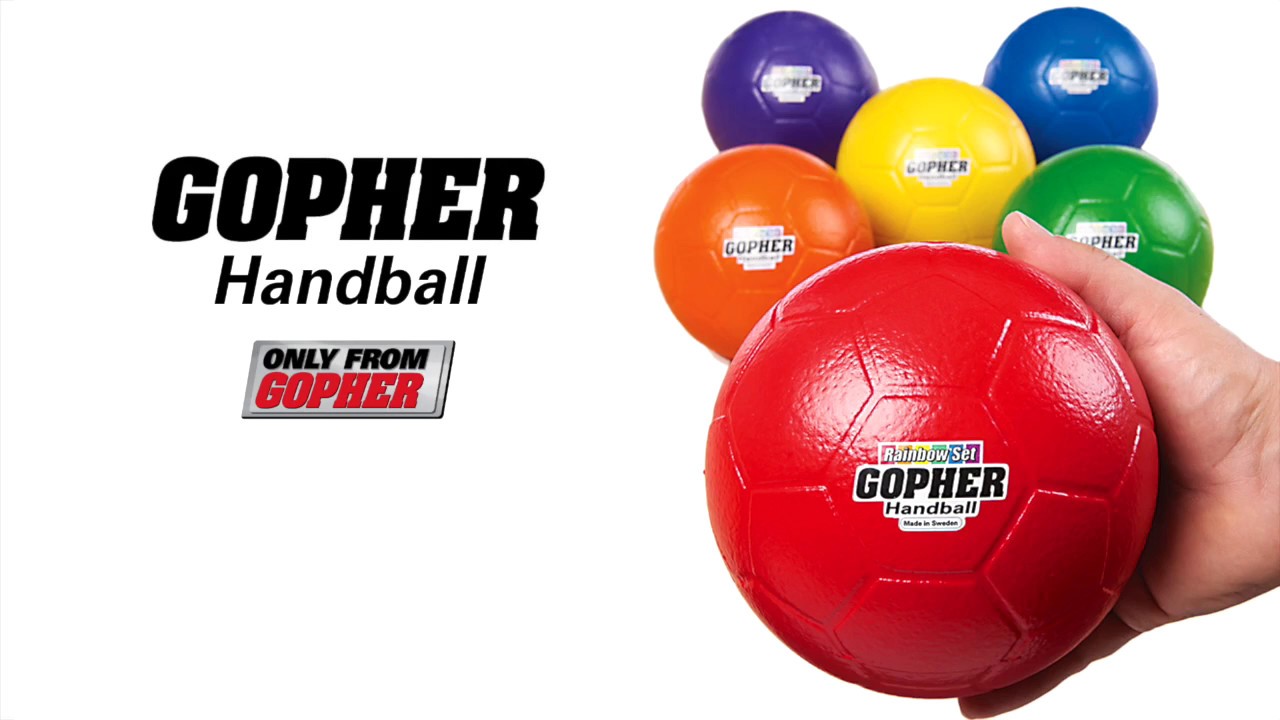 Rainbow High Bounce Coated-Foam Handballs - YouTube
