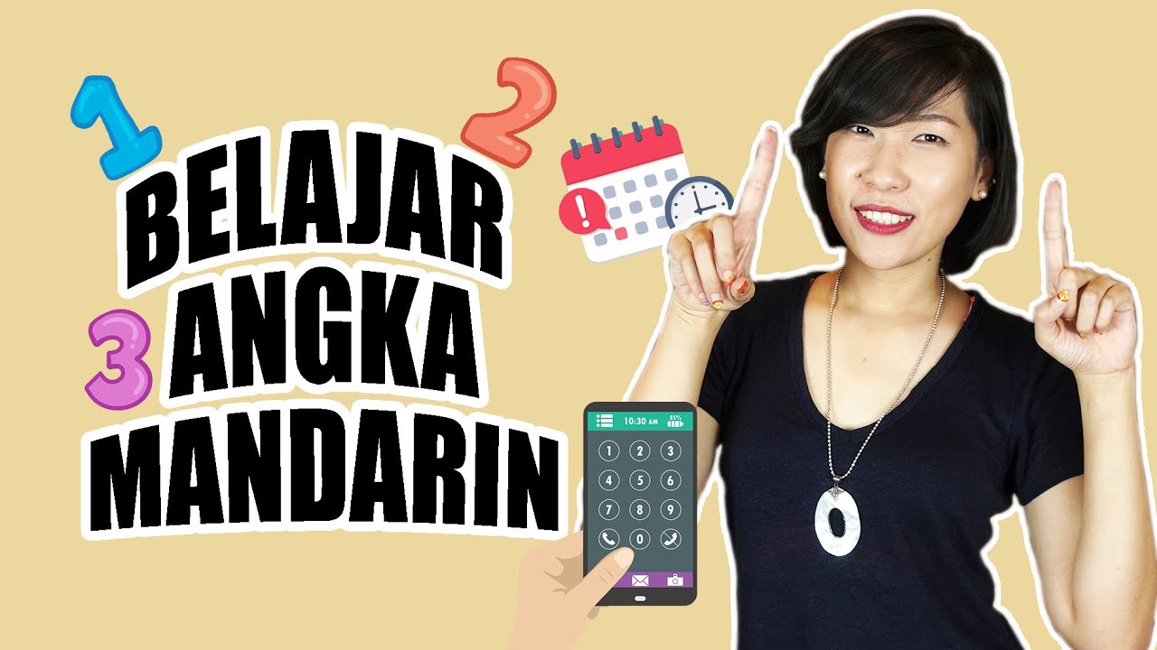 Belajar Angka Mandarin!!! Hitung 1-10 | Chinese Numbers Part 1 - YouTube