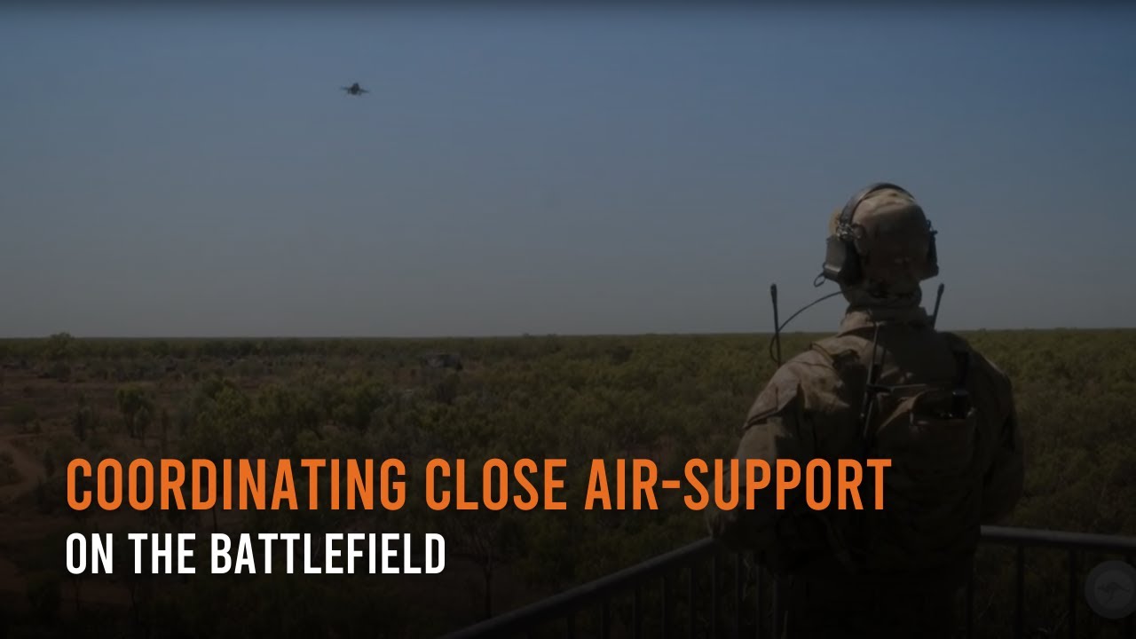 Coordinating close air-support on the battlefield - YouTube