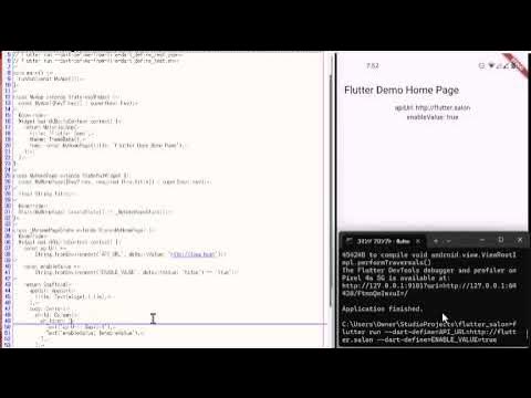 #Flutter x environment variables - YouTube