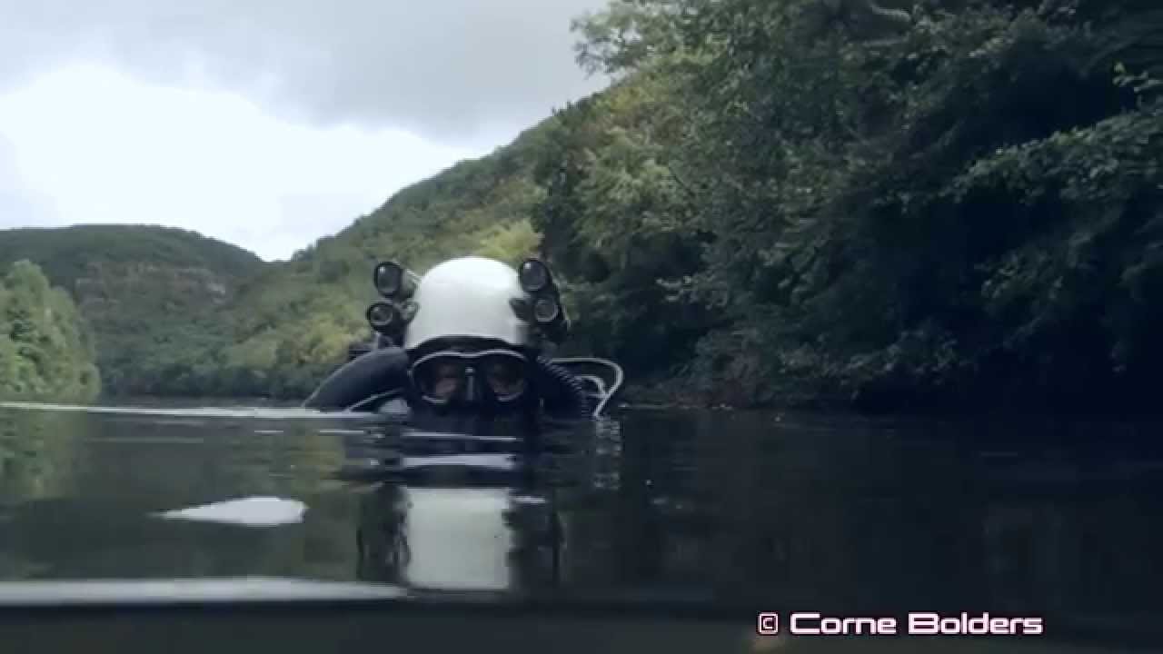 Cave diving : France Cave "Le Cunhac" ( Ressel II) - YouTube