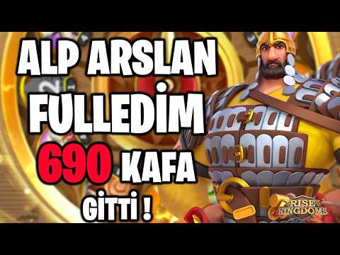 ALP ARSLAN’I FULLEDİK! YENİ OKÇU KOMUTANI - Rise of Kingdoms
