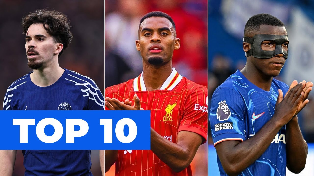 Top 10 Best Defensive Midfielders in the World 2025 - Ranked! - YouTube
