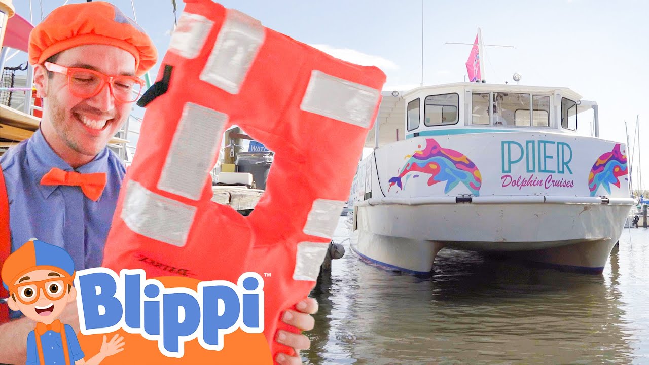 All Aboard Blippi Boat | Blippi's Stories and Adventures for Kids ...