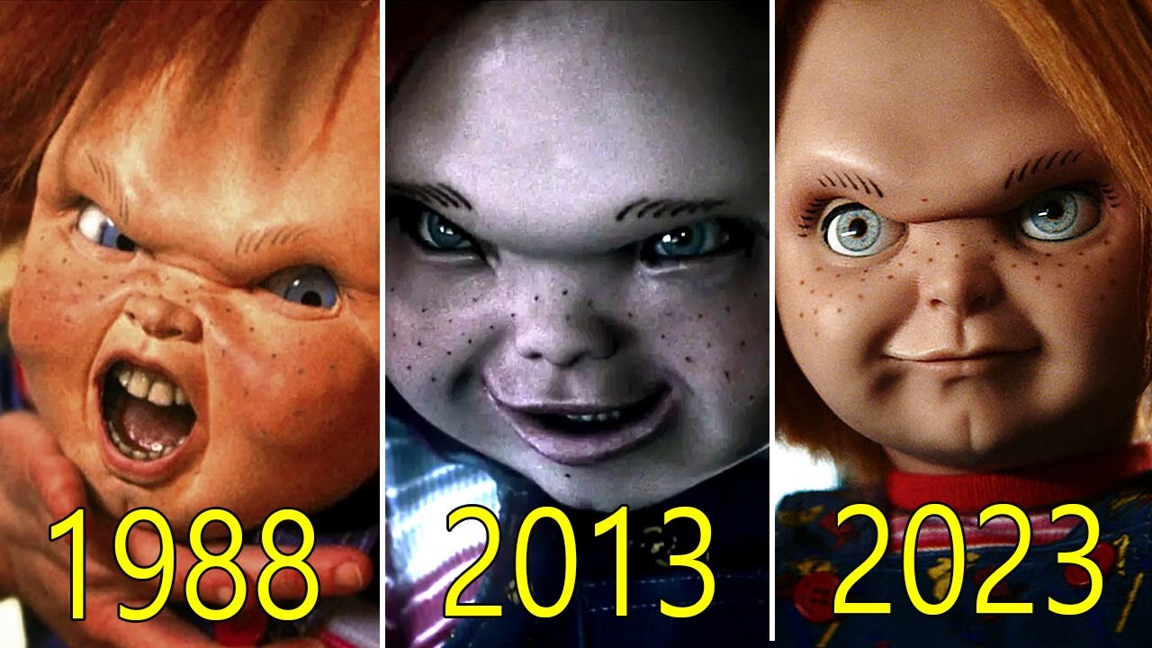 Evolution of Chucky in Movies w/ Facts 1988-2023 - YouTube