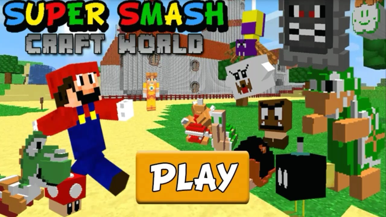 Super Smash Craft World - YouTube