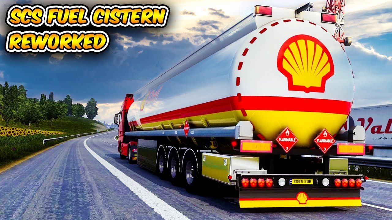 Kriistof SCS Fuel Cistern Reworked by MdModding For ETS2 1.44/ETS2 1.45 ...