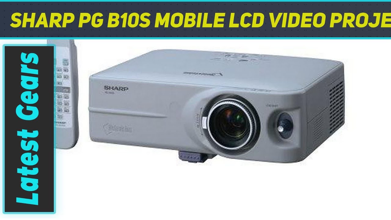 Sharp PG B10S Mobile LCD Video Projector AZ Review - YouTube