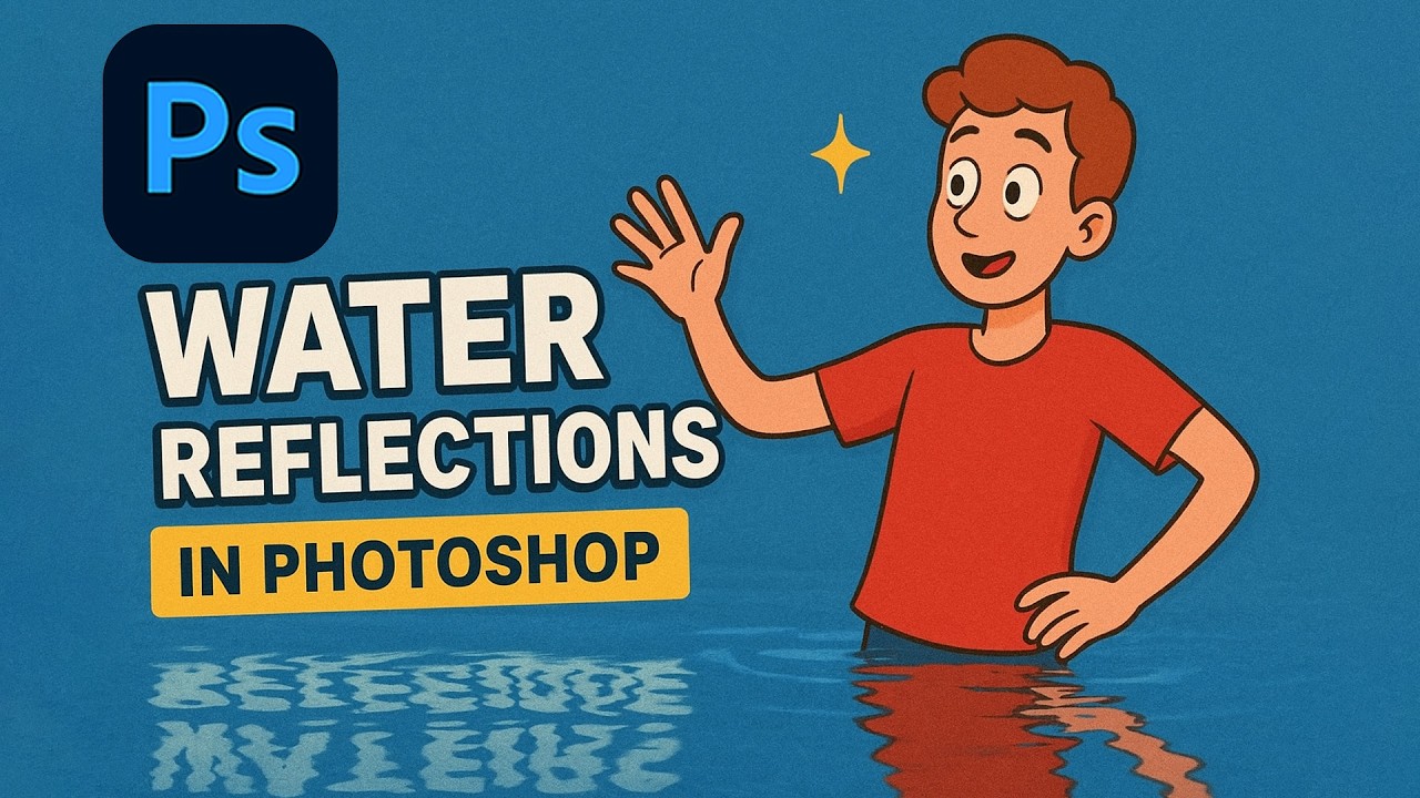 Master Water Reflections in Adobe Photoshop: Easy Step-by-Step Tutorial ...