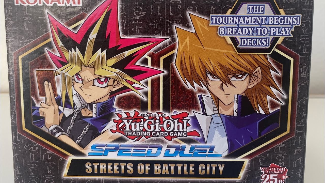 Speed Duel Streets Of Battle City Box Opening - YouTube
