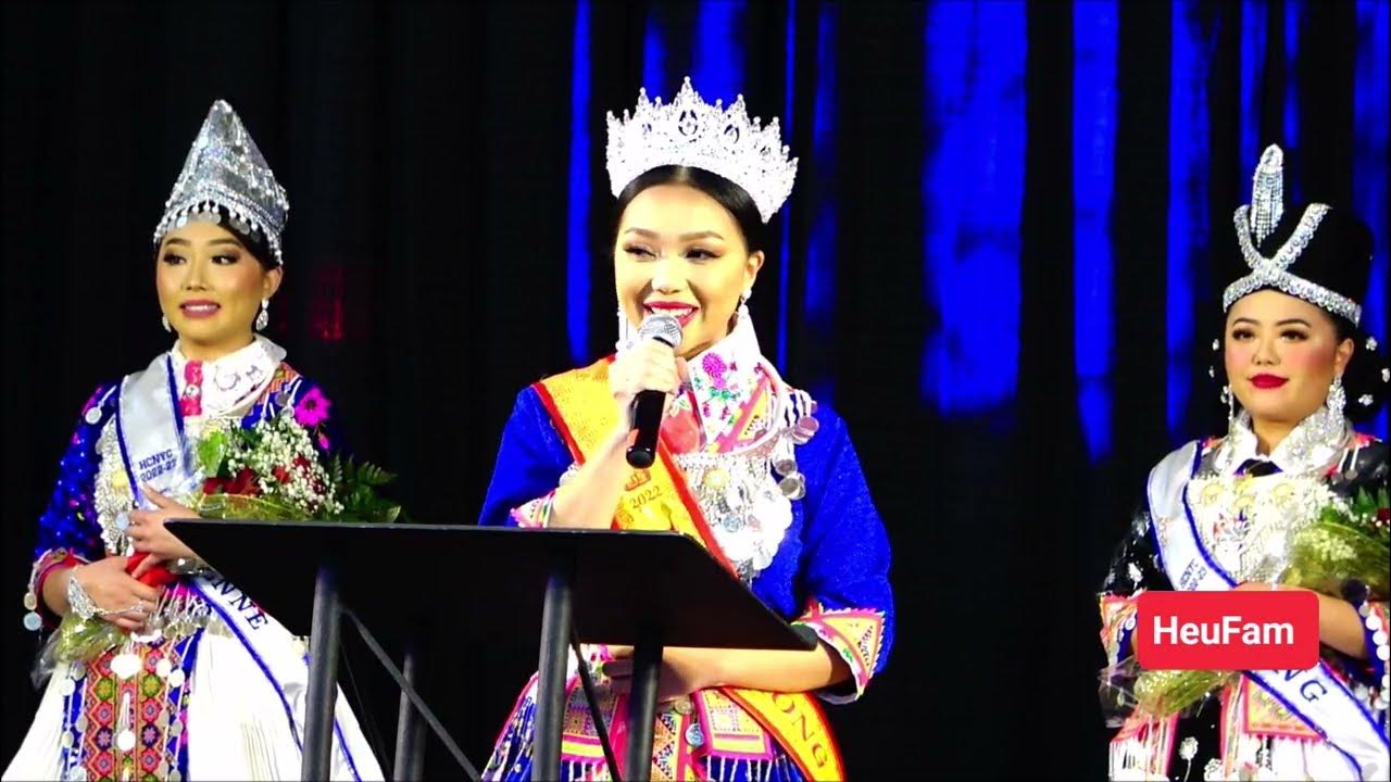 Hnubci Xyooj Farewell Speech | Former Miss Hmong USA| Fresno Hmong New Year 2022-2023 - YouTube