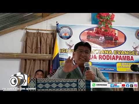Mensaje por pastor Manuel Chiliusa En la iglesia Kichuwa Rodia pamaba ...