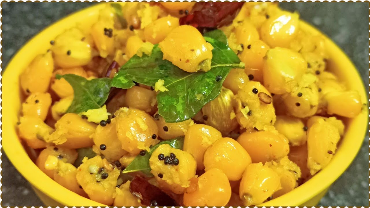 Navaratri sundal/Sweet corn sundal/Solam/Navaratri Golu/Navaratri ...