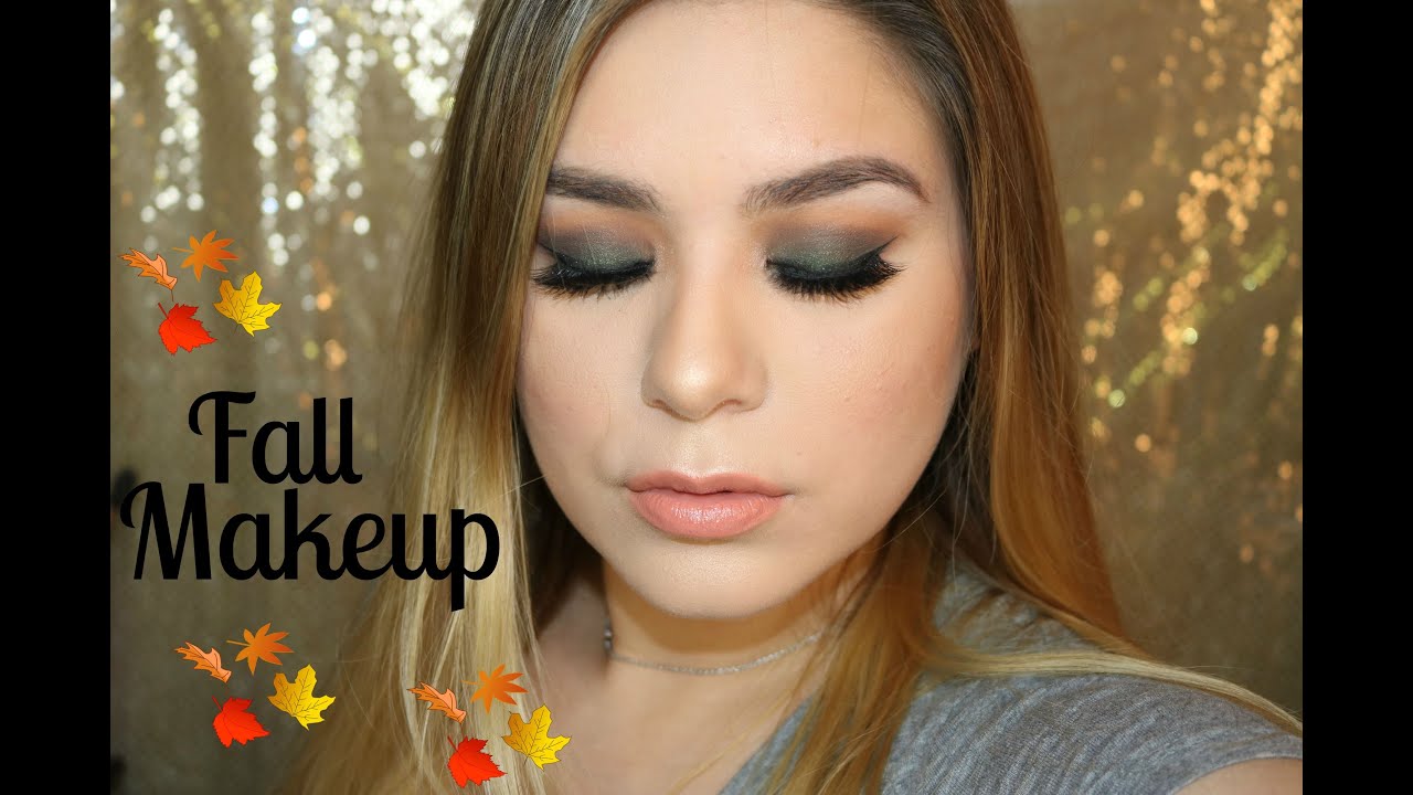Emerald Green Fall Inspired Makeup Tutorial | CRISSJAZMIN - YouTube