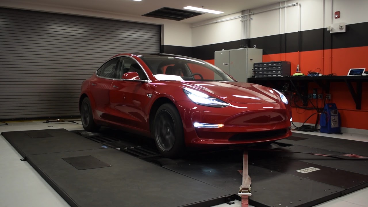 2018 Tesla Model 3 Long Range - Dyno - 365.02awhp & 394.75lbft - YouTube
