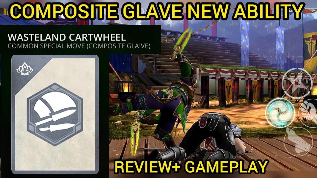 WASTELAND CARTWHEEL| COMPOSITE GLAIVE NEW ABILITY|HOW TO GET IT ...
